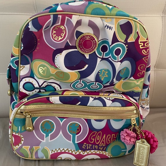 Bags | Coach 1941 Limited Edition Graffiti Backpack | Poshmark